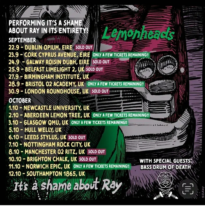 The Lemonheads live – Southampton – Gigs with Ivan