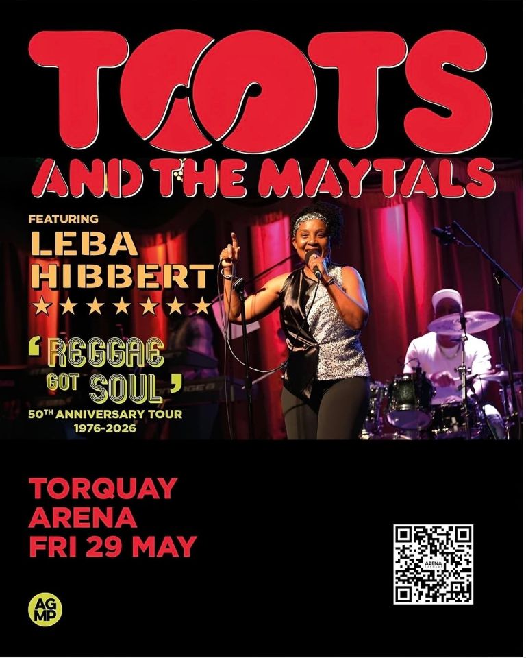 Toots and the Maytals ft Leba Hibbert: Torquay – Gigs with Ivan